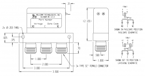 RDL-Series SPDT Relay W/SC Connectors - Relcomm Technologies, Inc.